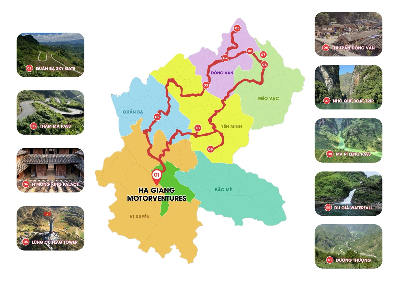 Ha Giang Loop - Cao Bang (Ban Gioc Waterfall) 5 Days 4 Nights